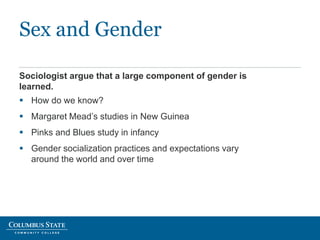 OER Chapter 12 - Sex and Gender | PPT