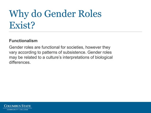 Oer Chapter 12 Sex And Gender Ppt