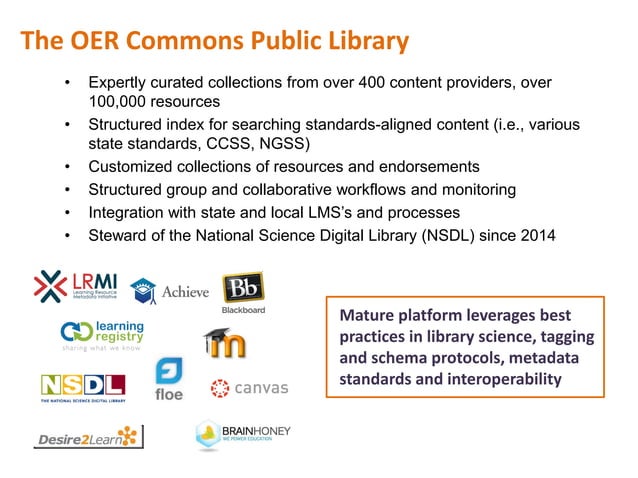 OER Commons: By Educators, For Educators | PDF | Technology & Computing