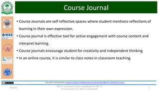 Oer course jounal | PPT