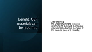 Open education resources to use in Nursing School | PPTX