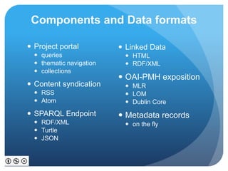 Opening up MOOCs for OER management on the Web of linked data | PPT