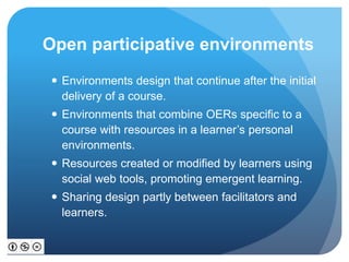 Opening up MOOCs for OER management on the Web of linked data | PPT