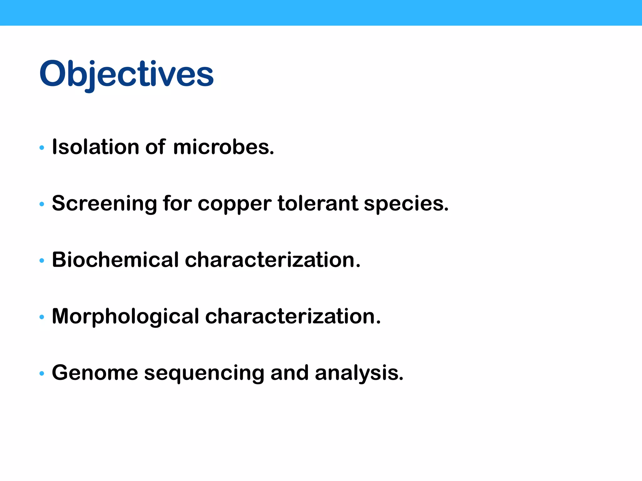 Bacterial Genome Sequencing Project Ppt