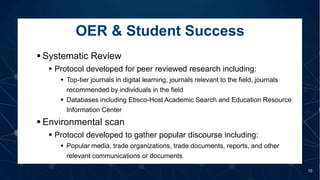 OER & the Digital Learning Innovation Trends Report | PPT