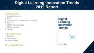 OER & the Digital Learning Innovation Trends Report | PPTX