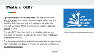Oer open educational resources (1) | PPT