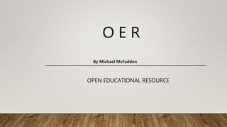 Oer presentation | PPT
