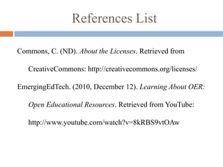Open Educational Resources | PPT