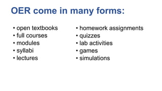 Supporting Student Success With OER | PPTX