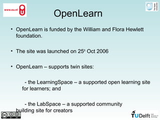 OpenEd10 OER production processes | PPT