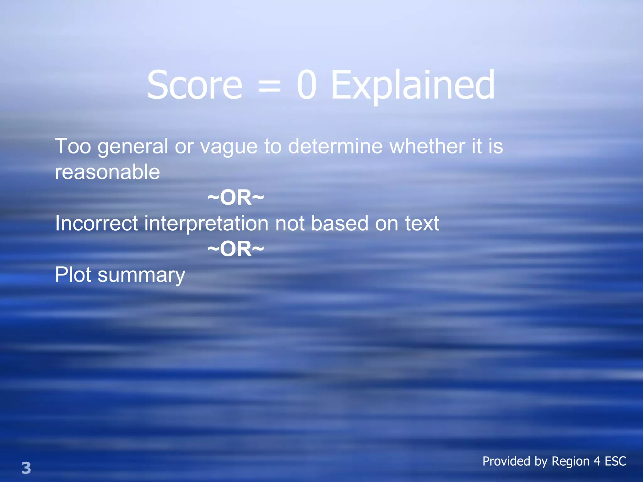 OER response examples_9th_grade_edit | PPT