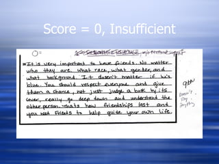 OER response examples_9th_grade_edit | PPT