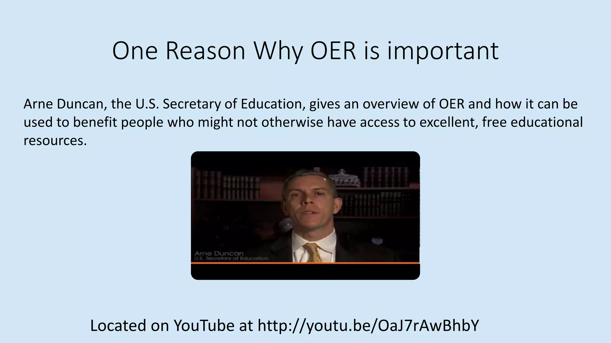 Open Educational Resources (OER) Basics | PPSX