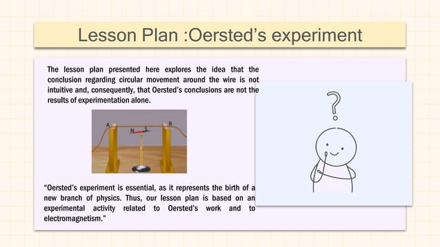 Design and Implementation of a Lesson Plan for Hight School Students ...