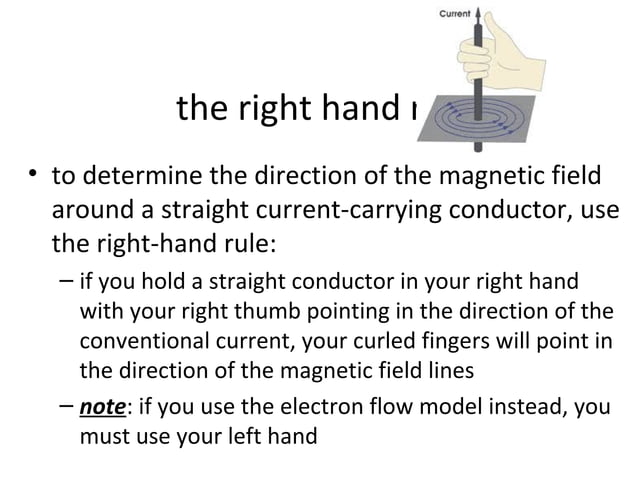 Oersteds principle | PPT | Physics | Science
