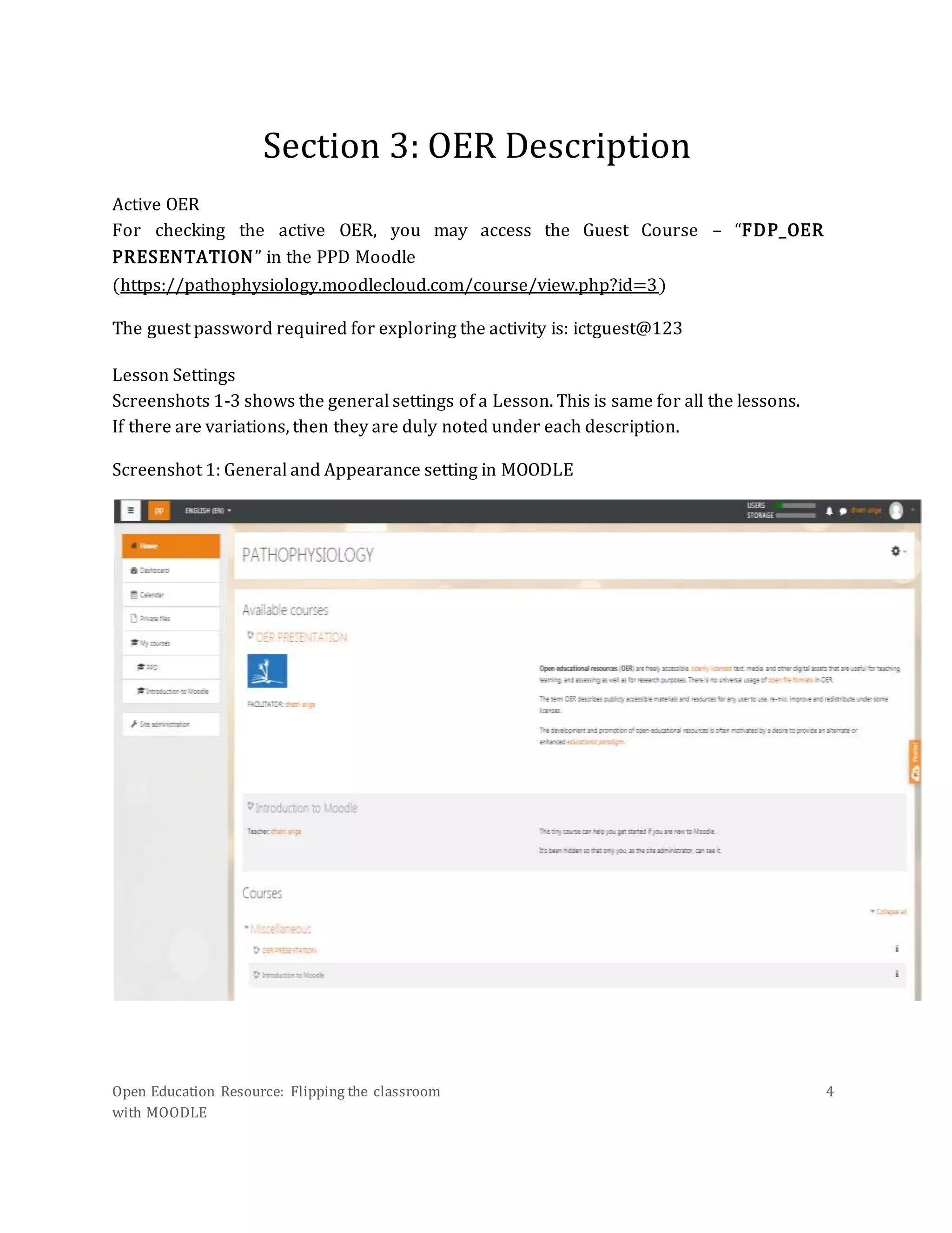 Open Education Resource: Flipping the classroom with MOODLE | DOCX ...