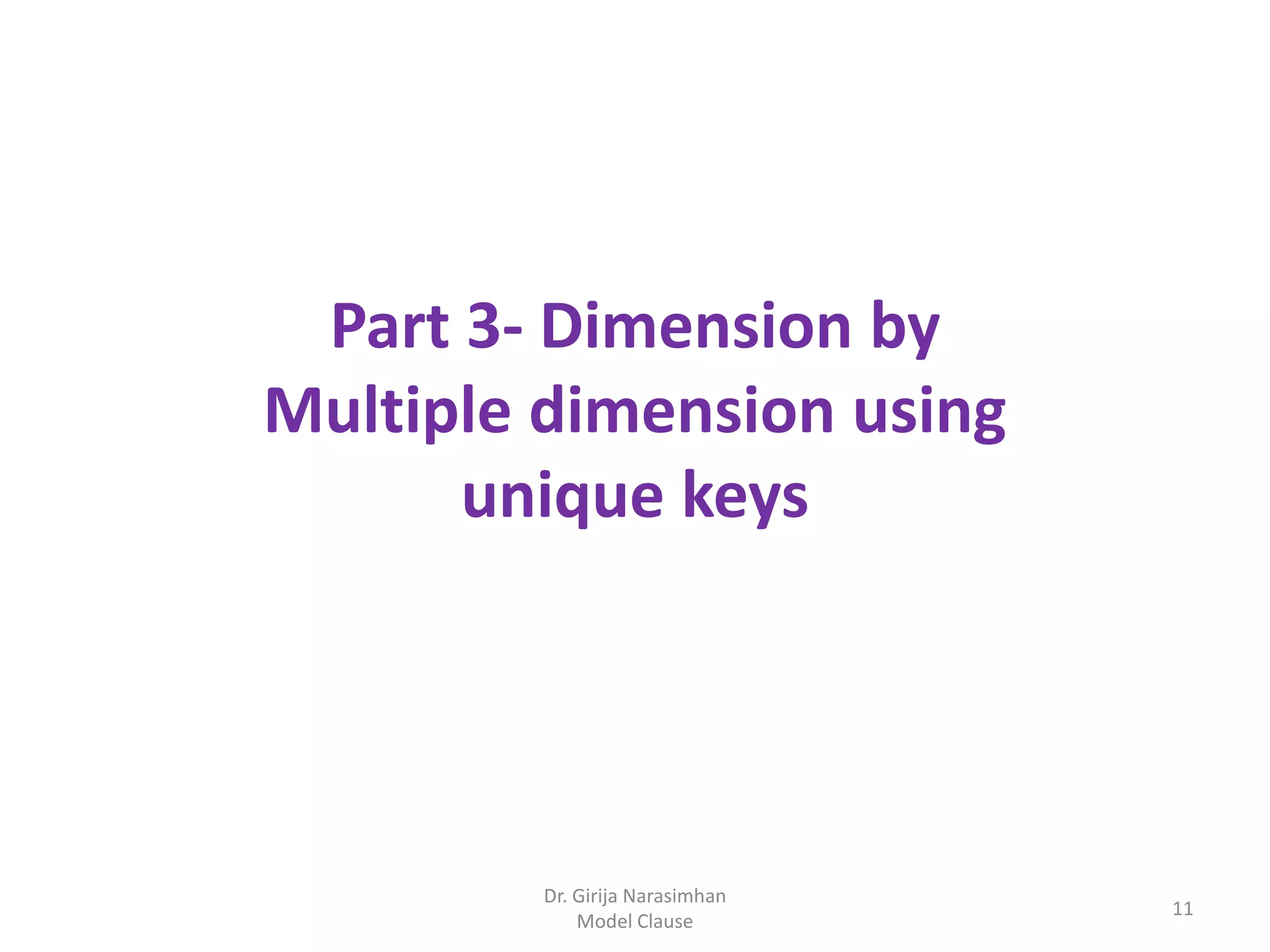 OER UNIT 5 SQL MODEL CLAUSE | PDF