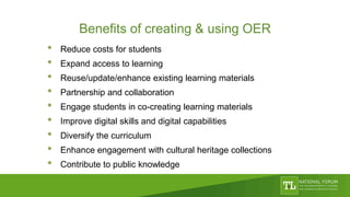 Creating and Sharing OER | PPT