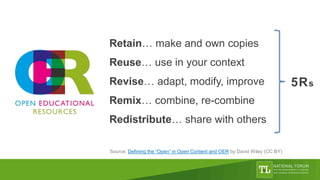 Creating and Sharing OER | PPT