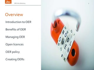 Introduction to Open Educational Rersources (OER) | PPSX