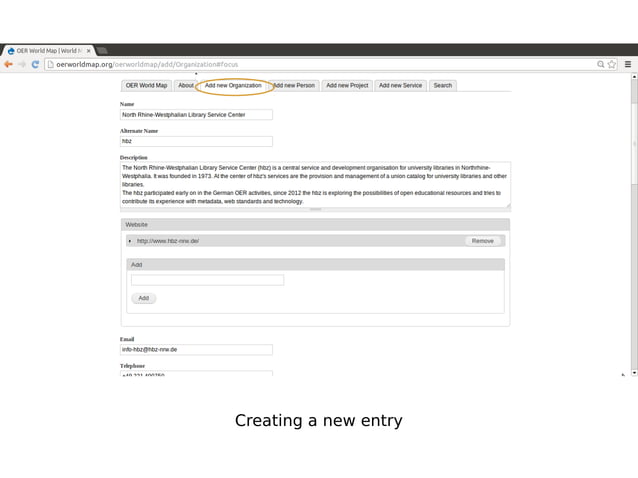 OER World Map Prototypes | PPT