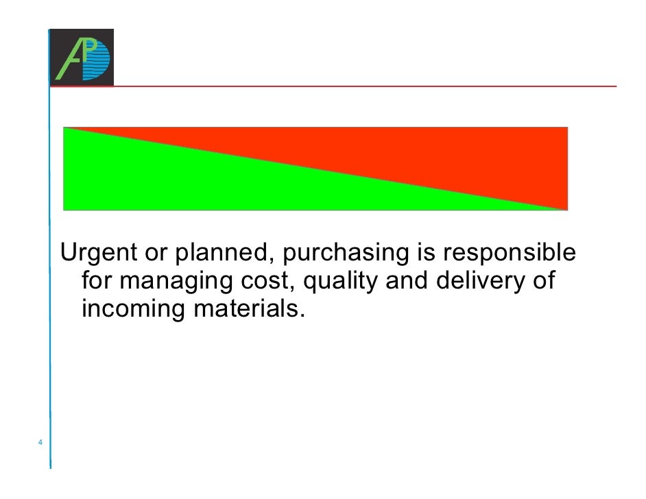 Purchasing Support for Manufacturing Transformation