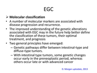 Early Detection and Management of Oesophageal and Gastric Tumours | PPT