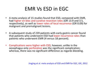 Early Detection and Management of Oesophageal and Gastric Tumours | PPT