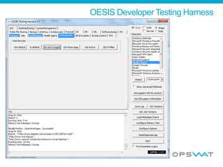 Introduction to OESIS Framework | PPTX