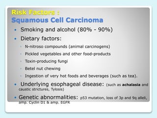Oesophageal cancer osama | PPTX