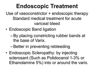 Oesophageal varice | PPTX