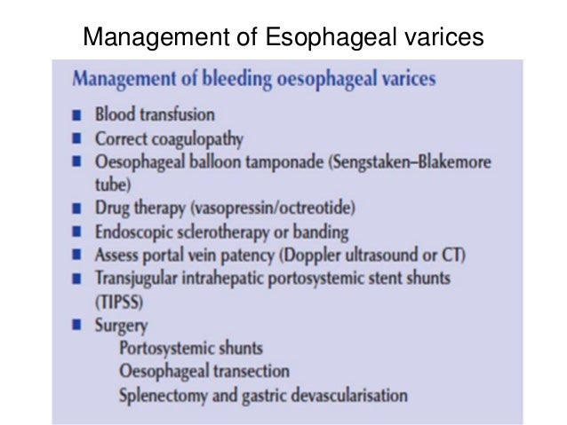 Oesophageal Varice