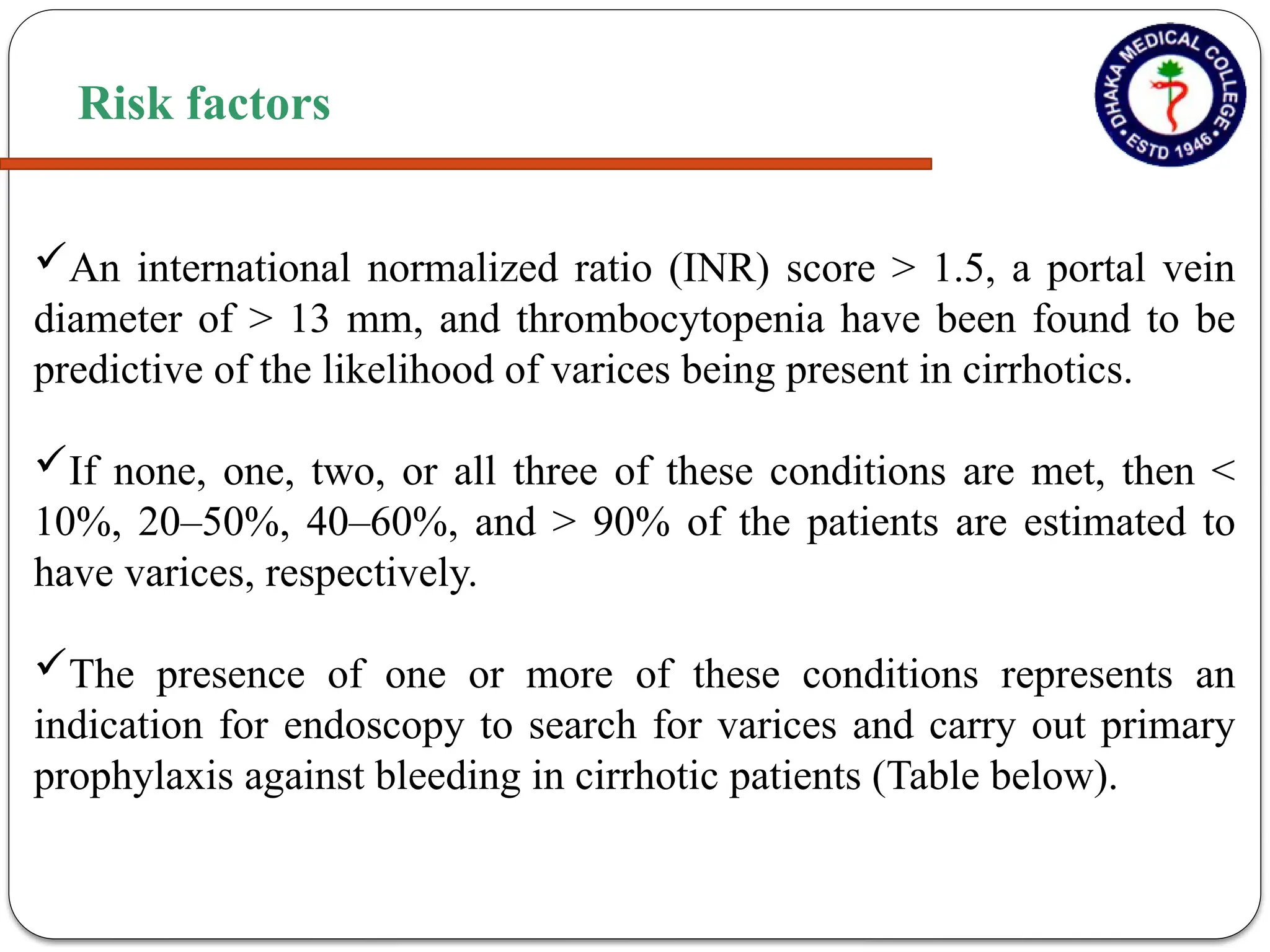 Oesophageal varices.pptx Chronic liver disease. | PPTX