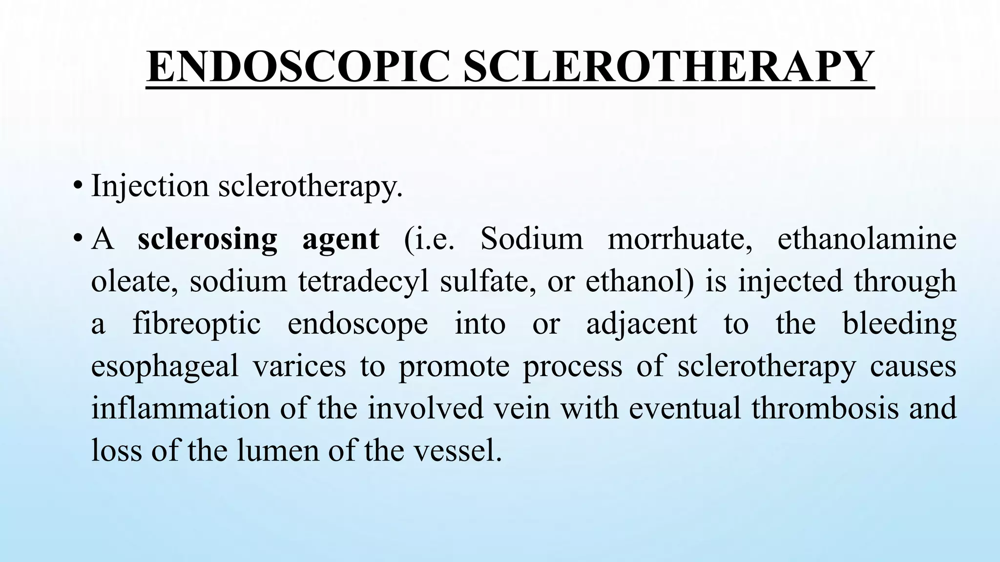 Oesophageal varices ppt slideshare | PPTX