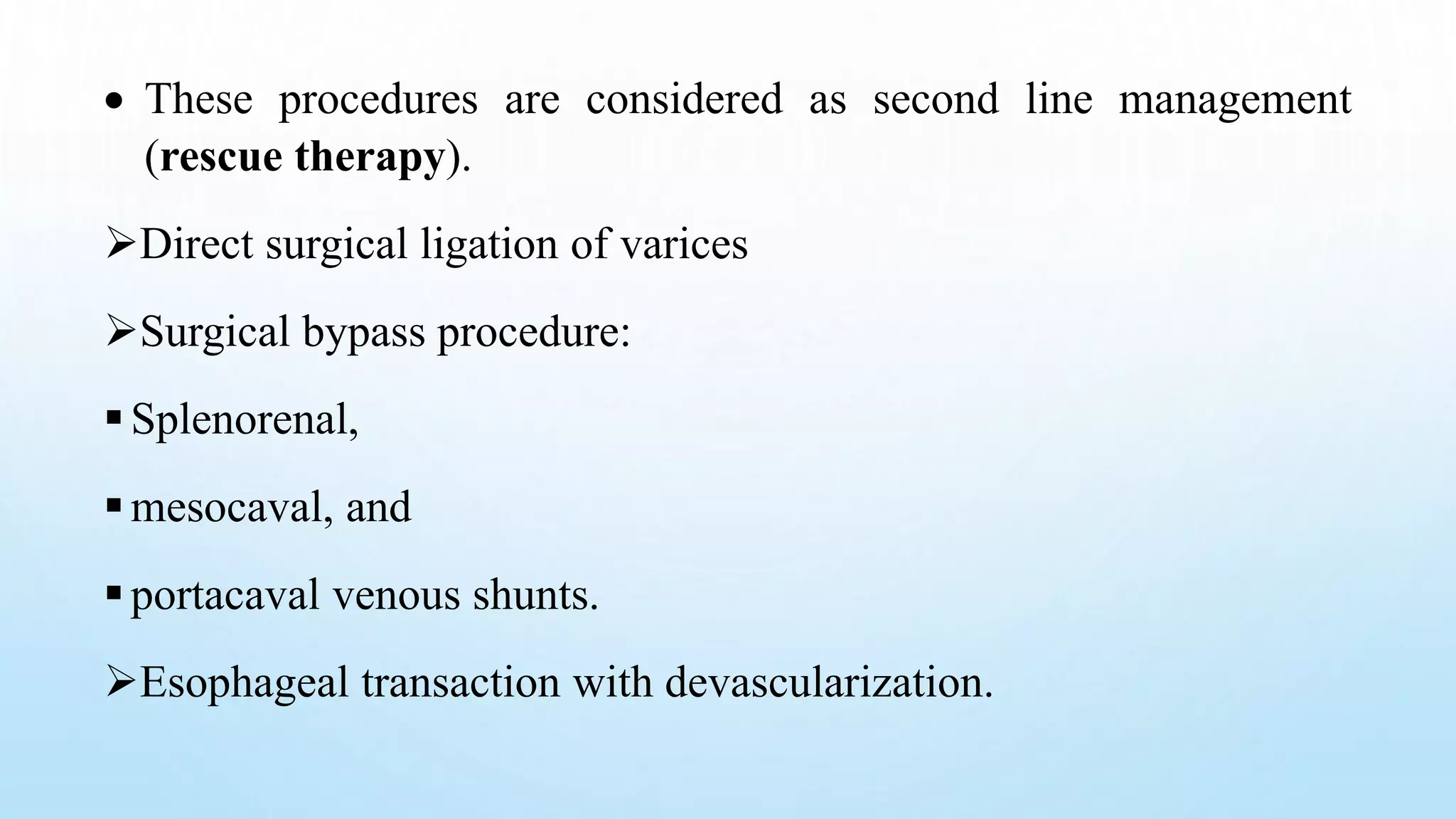 Oesophageal varices ppt slideshare | PPTX