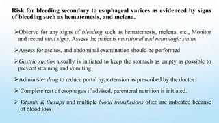 Oesophageal varices ppt slideshare | PPTX