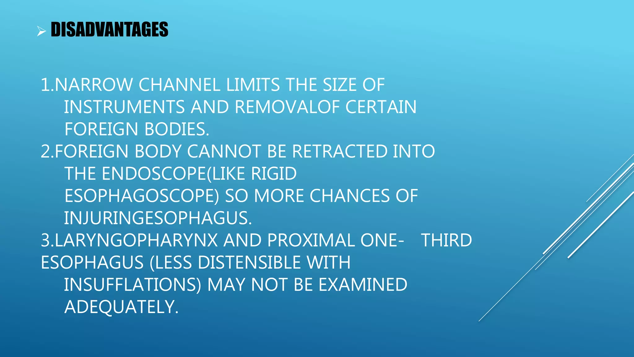Oesophagoscopy | PPTX