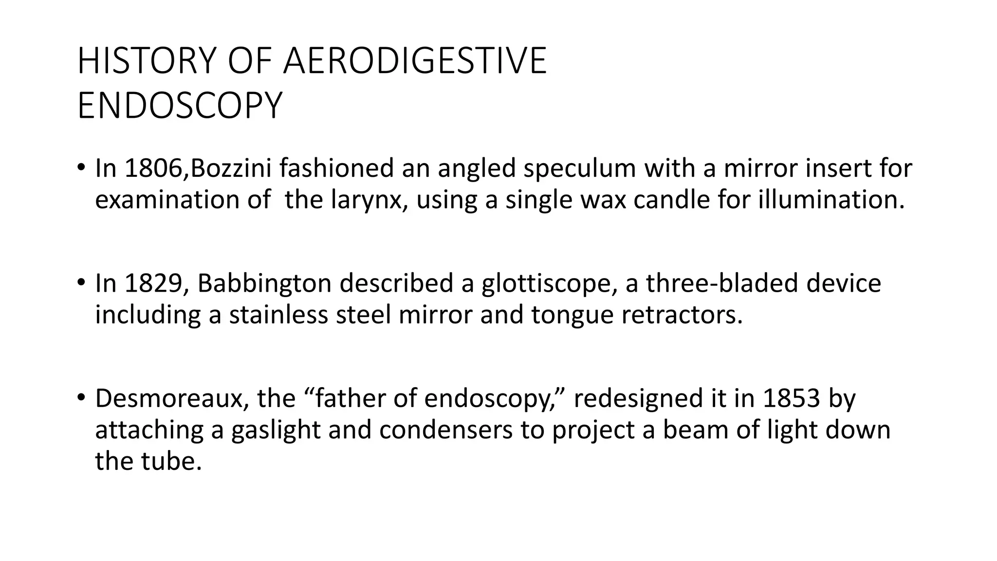Oesophagoscopy | PPTX