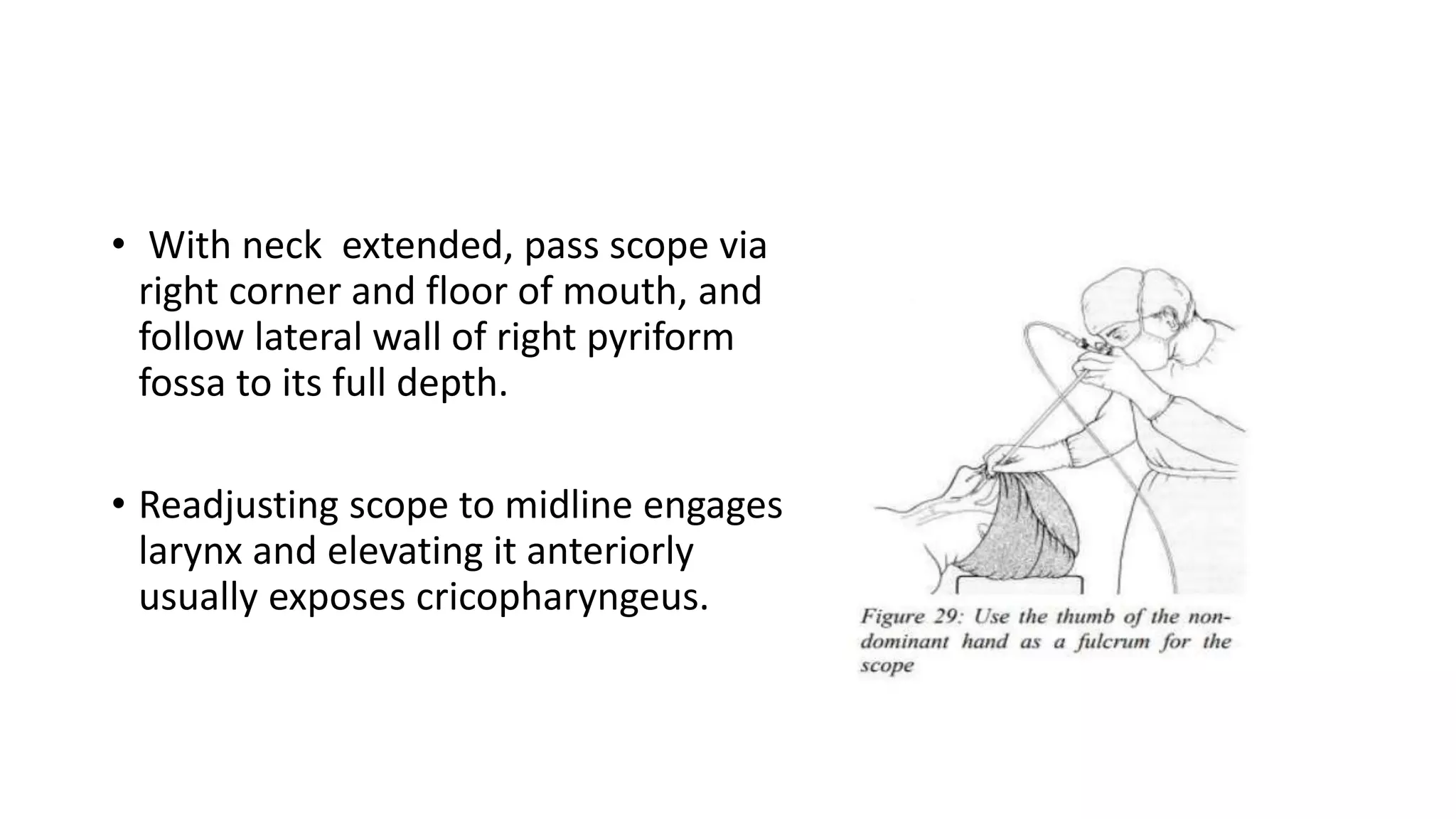 Oesophagoscopy | PPTX