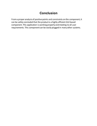 Online Examination System Report | DOCX