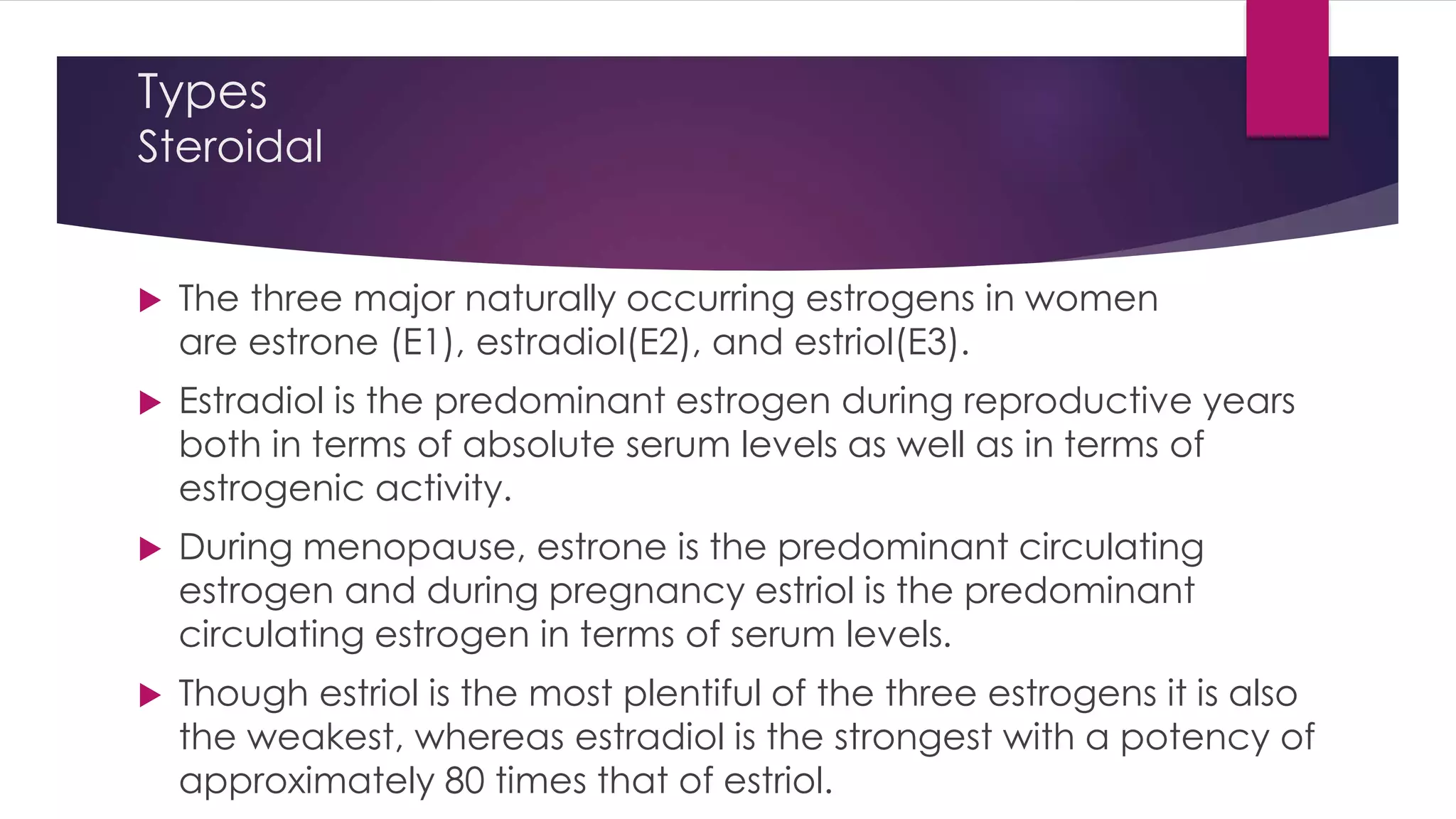 Oestrogen | PPTX