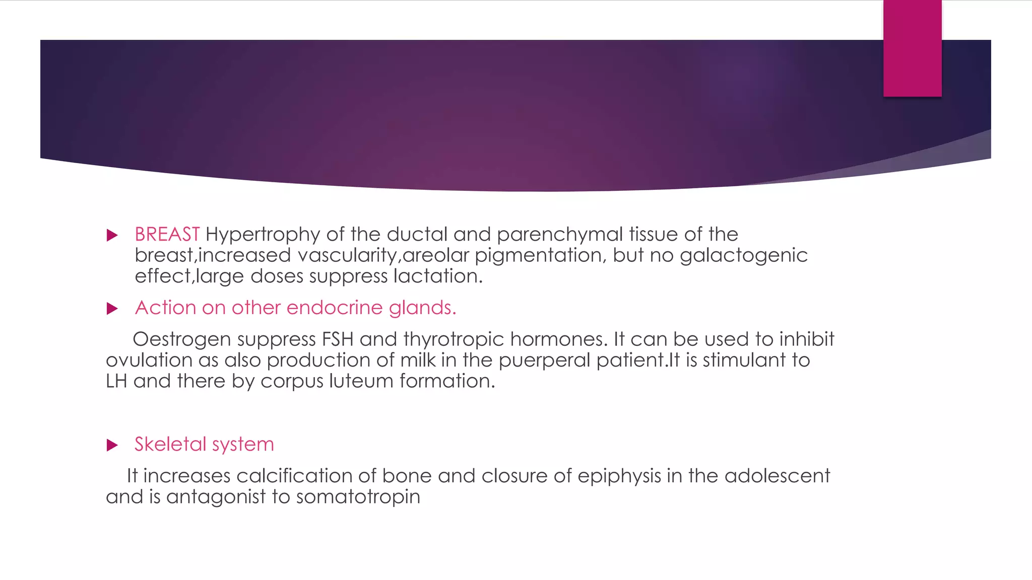 Oestrogen | PPTX