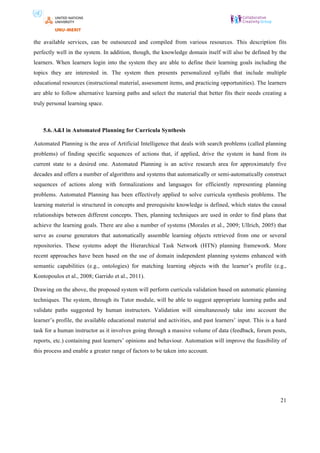 Open Education Ecosystems, learning analytics and supportive software system framework | PDF