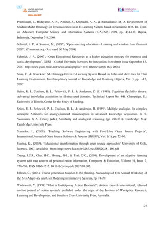 Open Education Ecosystems, learning analytics and supportive software system framework | PDF