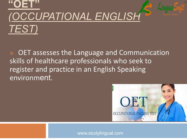 Occupational English Test | PPT