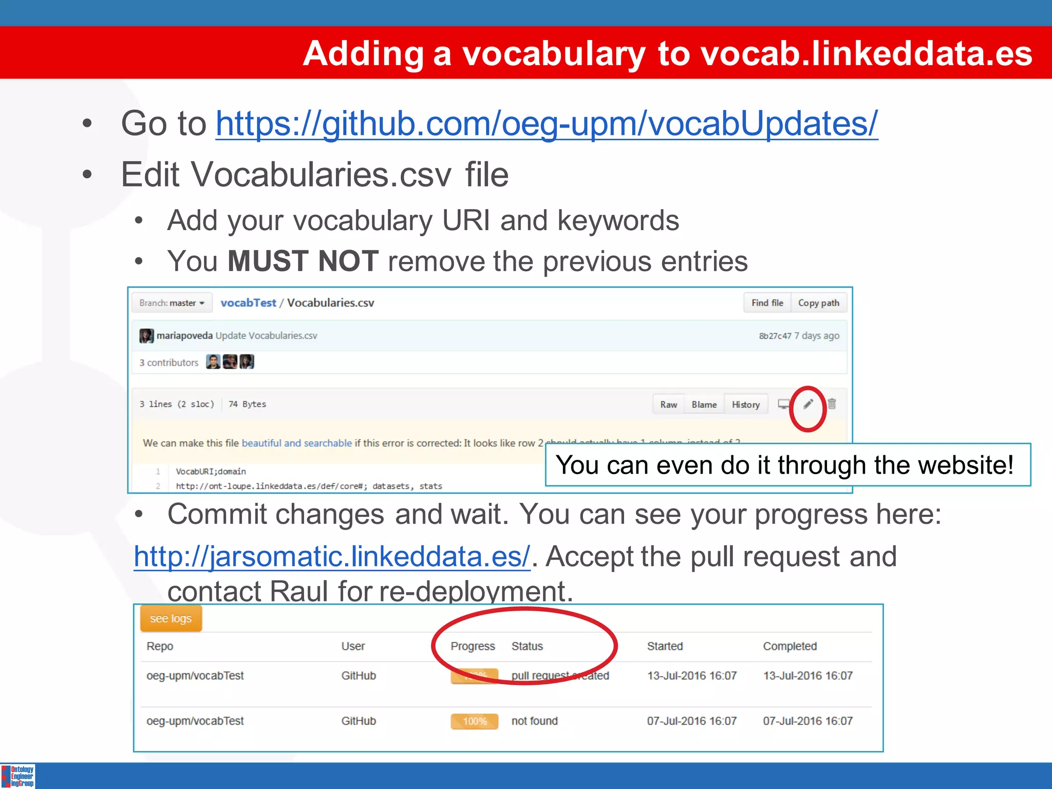 OEG tools for supporting Ontology Engineering | PDF