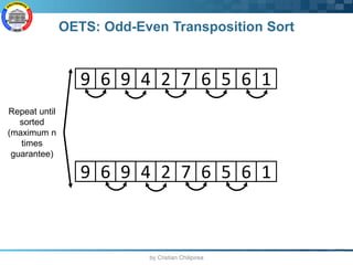Oets parallel bubble sort | PPT