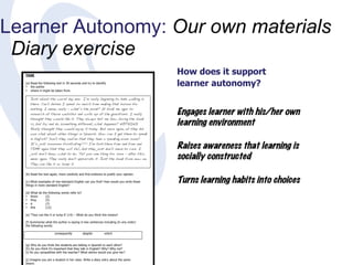 OxfordEnglishTesting.com - Learner Autonomy in Exams Classes | PPT