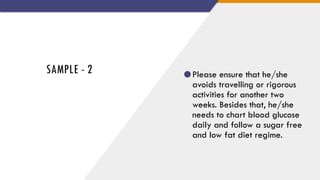OET WRITING discharge plan.pptx for oet students | PPT